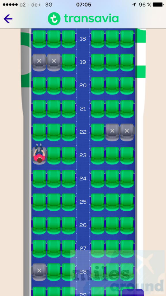 Transavia Economy Class in der Boeing 737–800 nach Berlin (Trip Report)